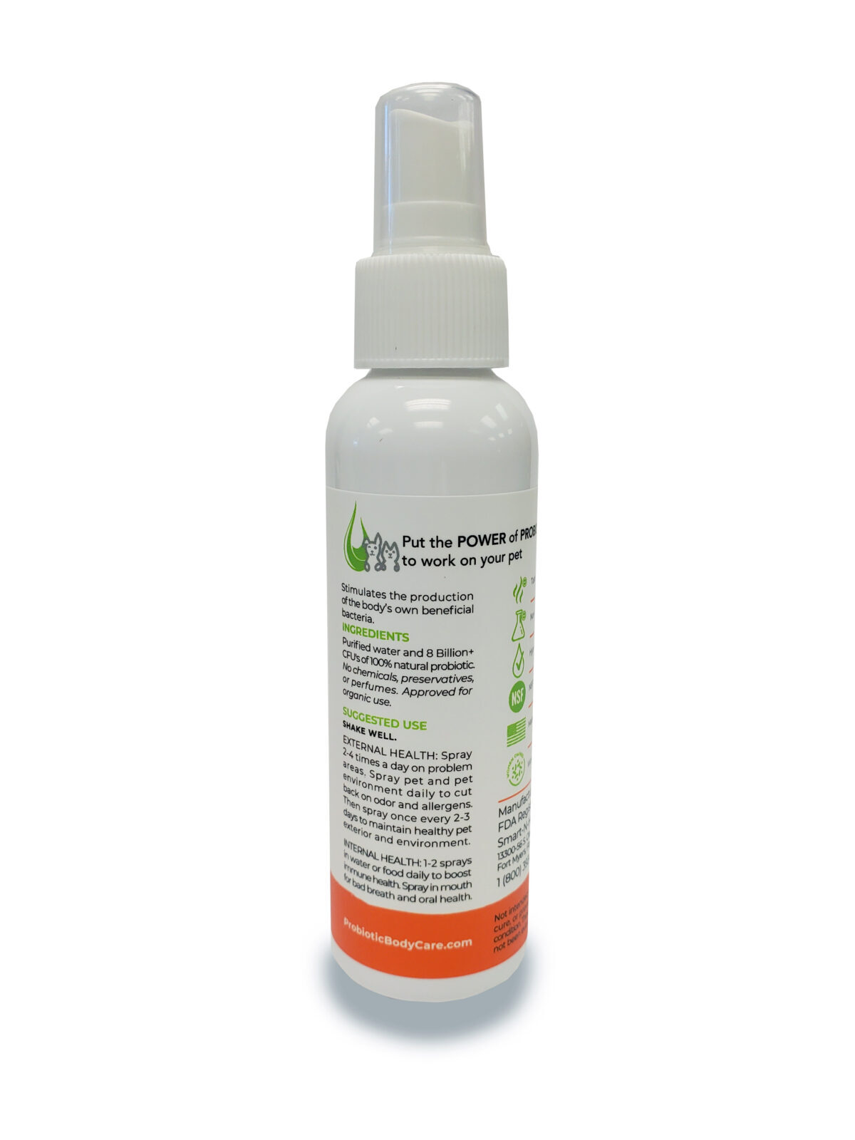 Probiotic Pet Solutions - Natural Probiotic Spray for Pets